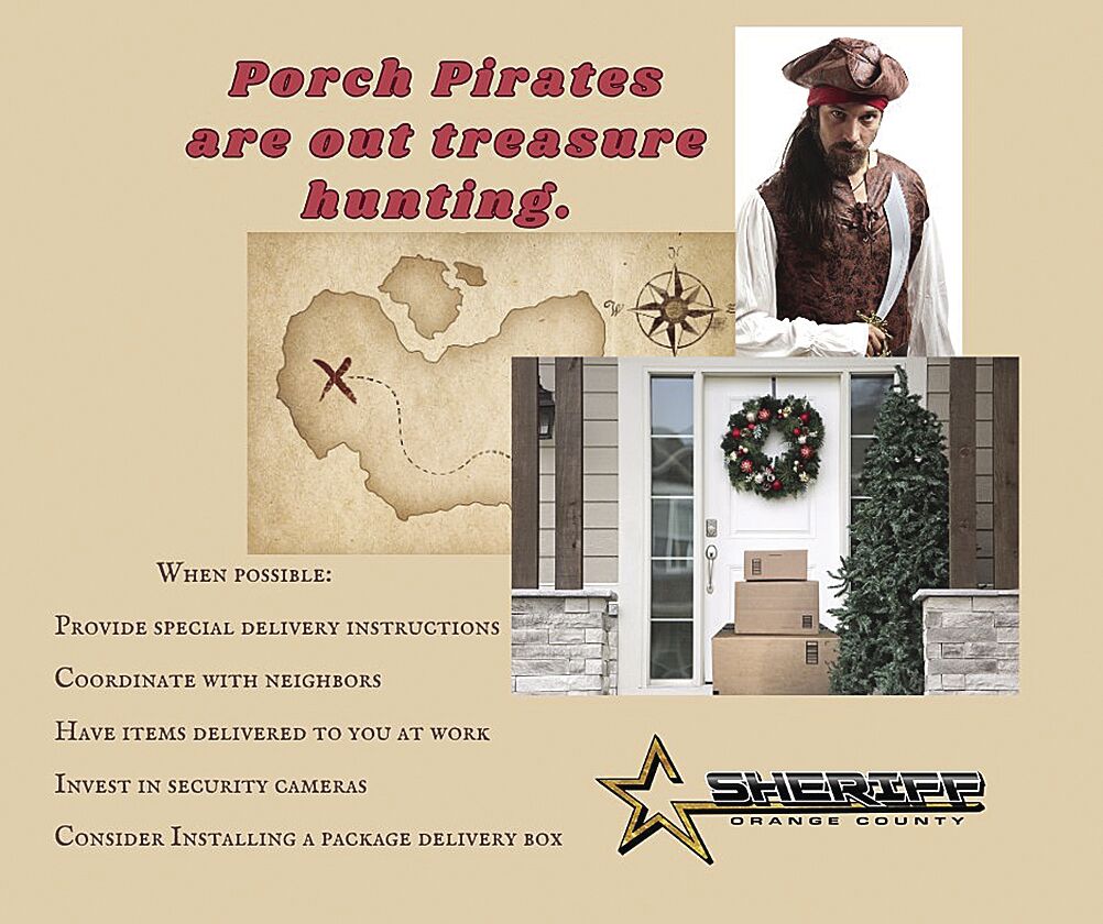Orange County deputies arrest 'porch pirates' | Community ...