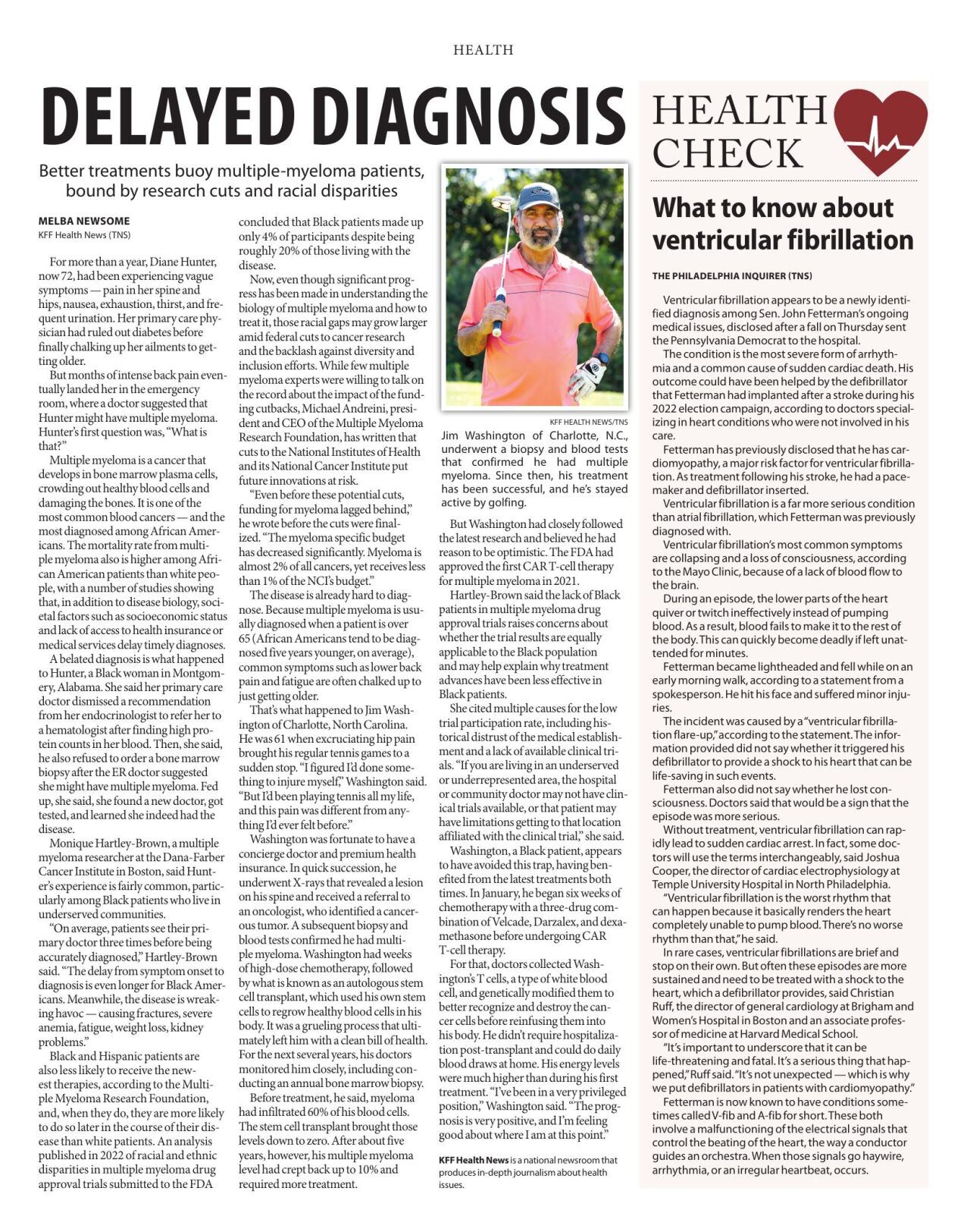 APG Feature — Health Tab | | newswatchman.com