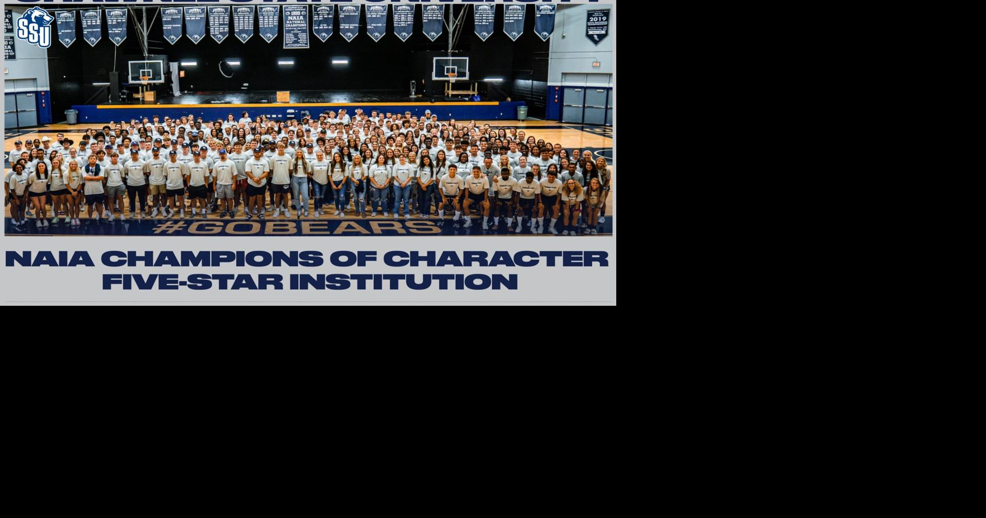 SSU Athletics collects NAIA Champions of Character Five-Star Bronze ...