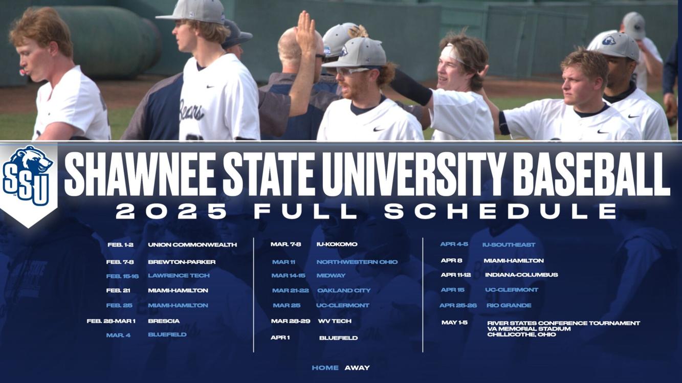 SSU Baseball releases 2025 schedule | | newswatchman.com