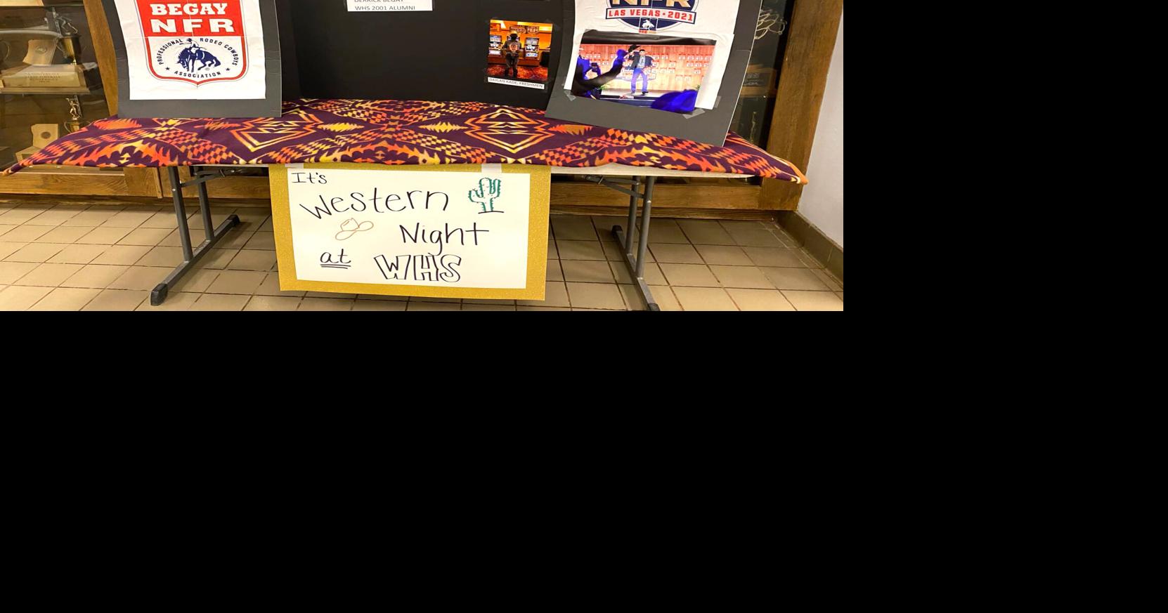 Winslow booster club recognizes Derrick Begay during western themed ...