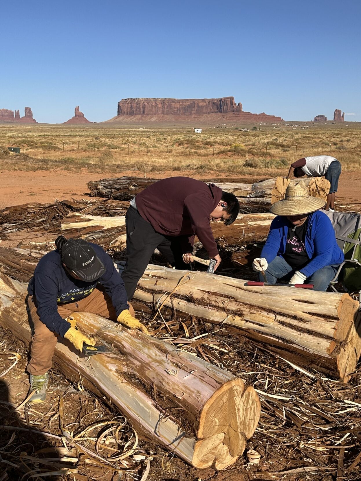 Yee Ha'ólníi Doo Breaks Ground on Traditional Hogan Project in Monument ...