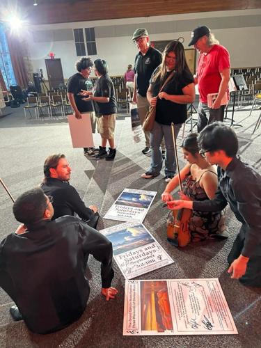Navajo students play in Native American Composer Project | News ...
