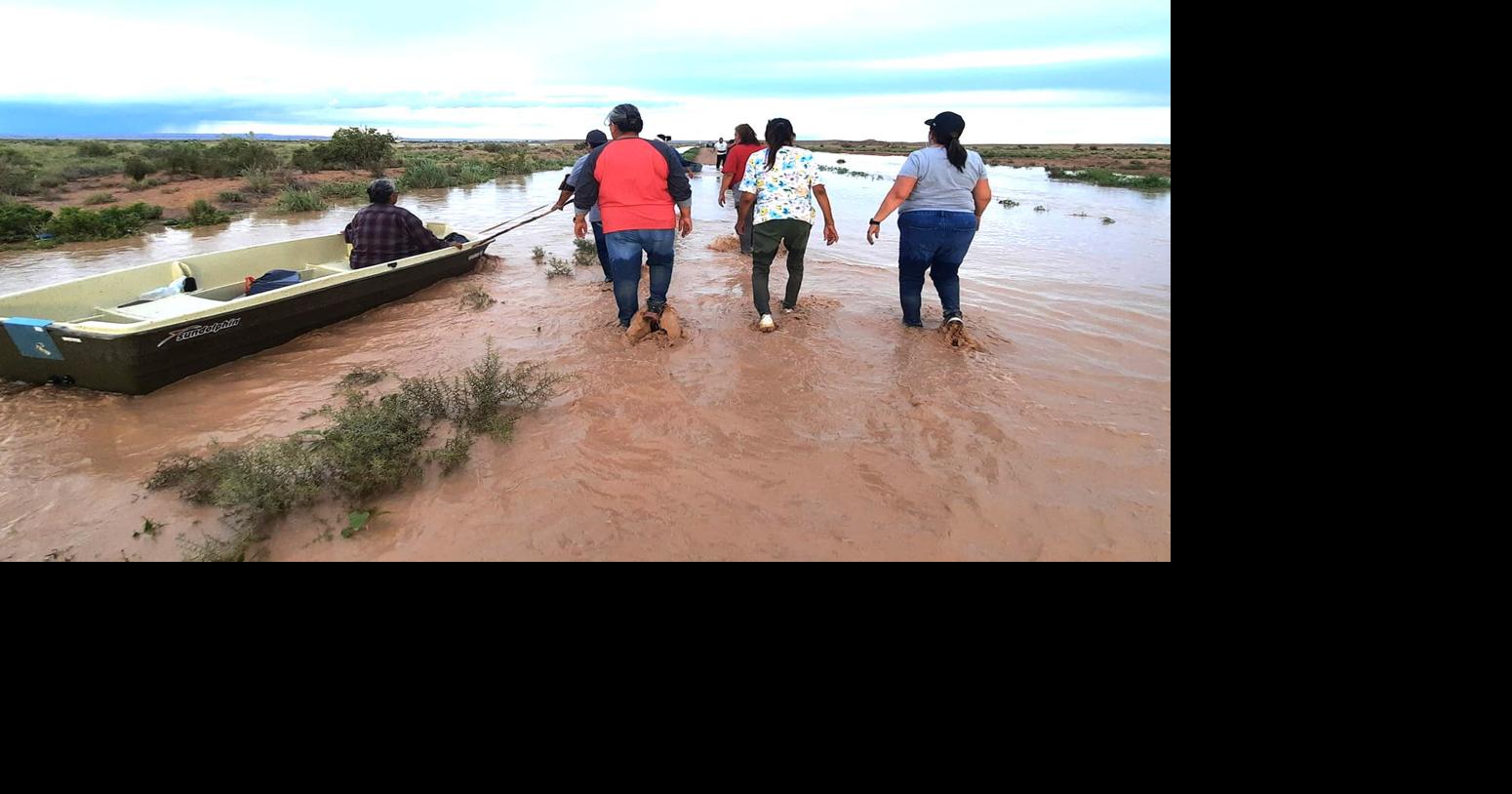 Birdsprings Chapter members treading water as they wait for flood ...