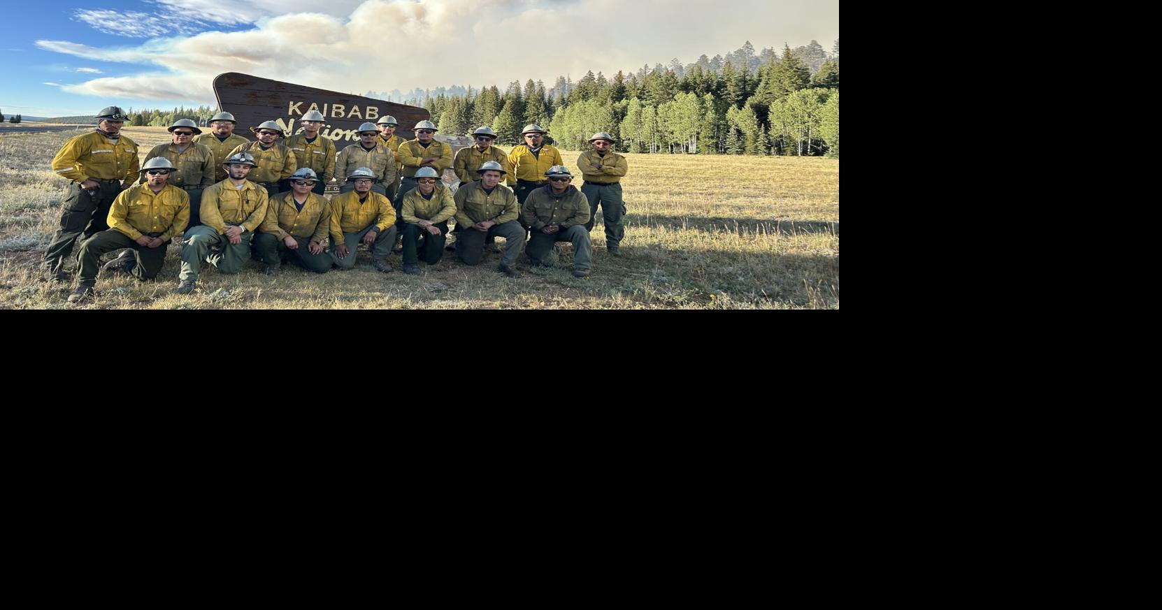 Navajo Hotshots take on Grand Canyon fire, 3 fires blazed on Navajo ...