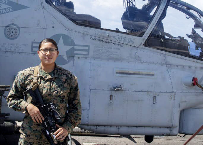 Told she shouldn't sign up, a Native female Marine talks about her ...