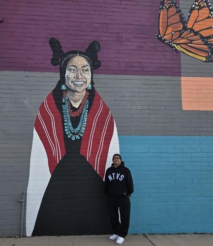 Artist completes Hopi cultural mural in Flagstaff's Sunnyside | News ...