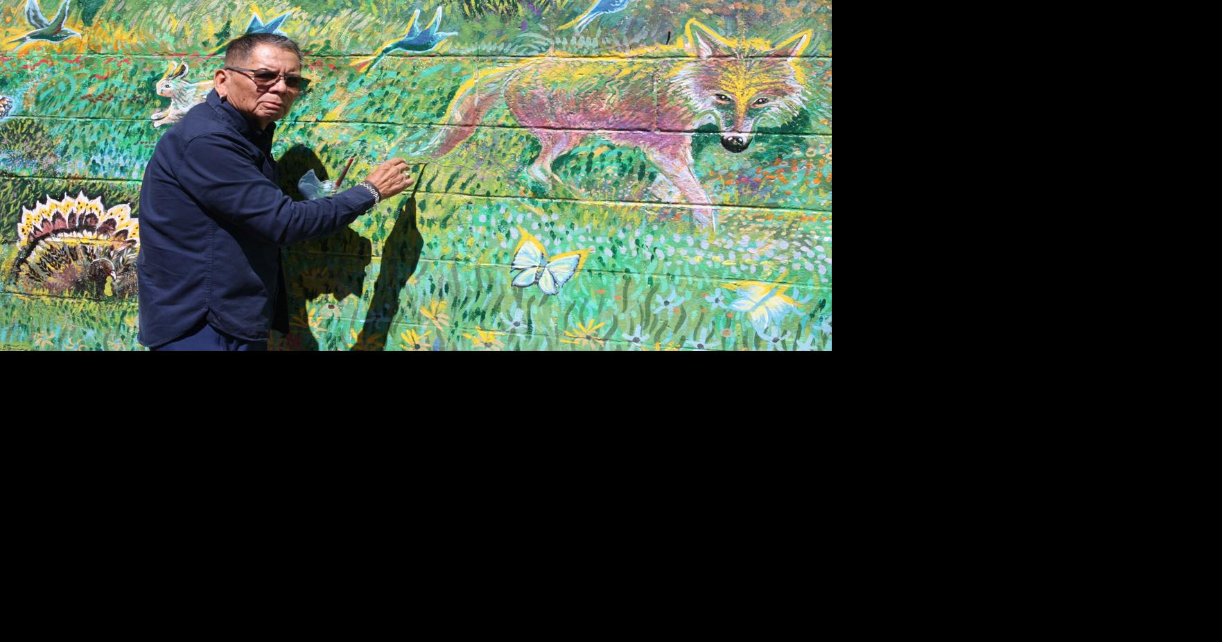 Mural restoration revives Indigenous storytelling in southwest art ...