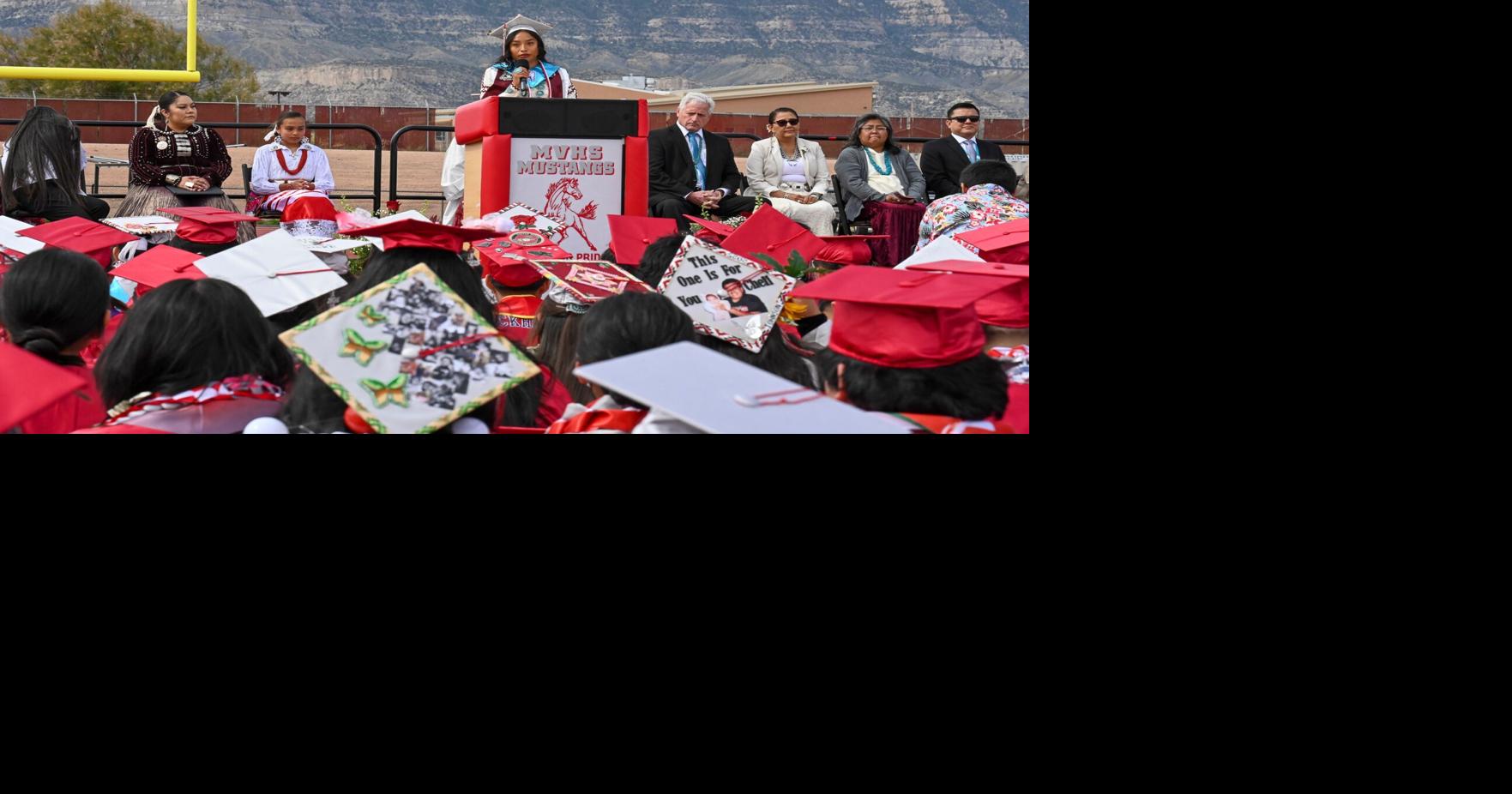 Shandiin Parrish gives keynote at Monument Valley High School ...
