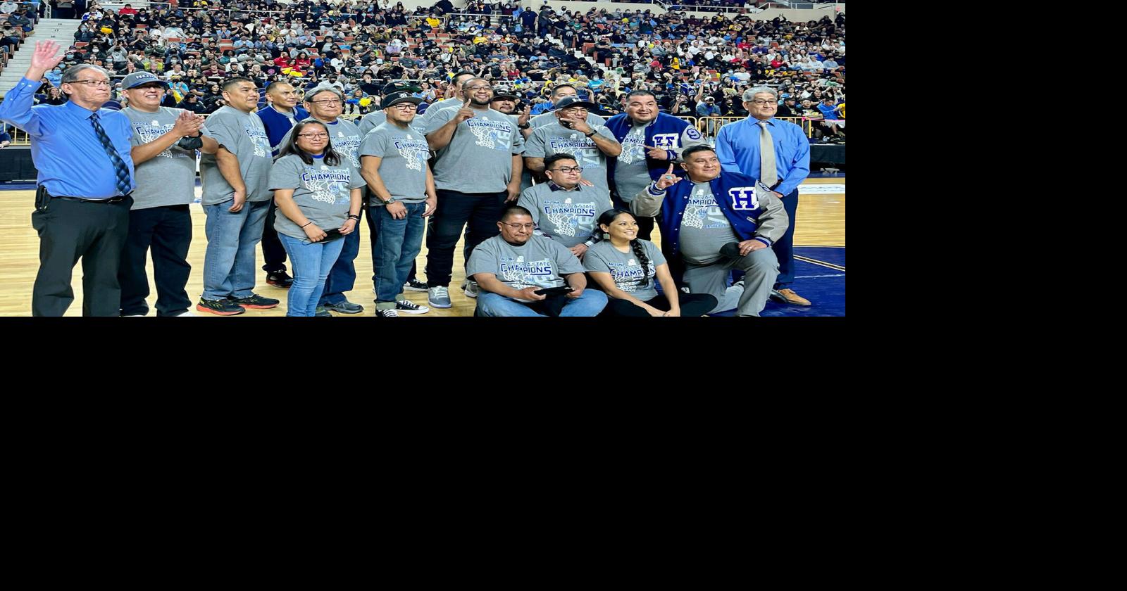 Hopi High boys basketball team recognized for 1997 championship ...