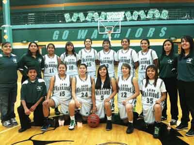 Tuba City High School Lady Warriors basketball awards 2012-13 | Sports ...