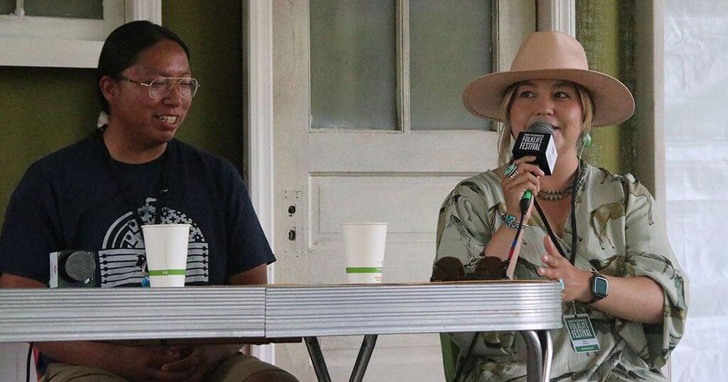 Weaving a culture: Navajo artists at Smithsonian’s Folklife Festival ...