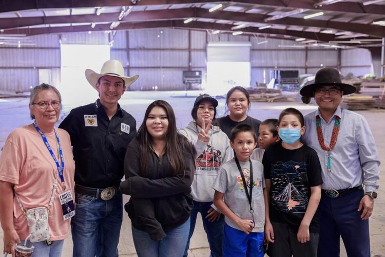Cody Jesus visits with foster children before bull riding event | News ...