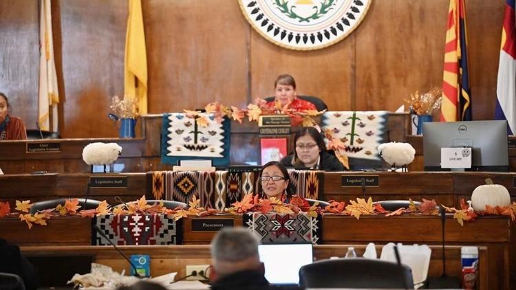 In Nygren’s absence, Montoya provides the State of the Navajo Nation Address at Fall Council ...