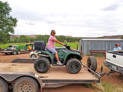 Ditch driver: ATV purchase to help with irrigation needs on 630-acres ...