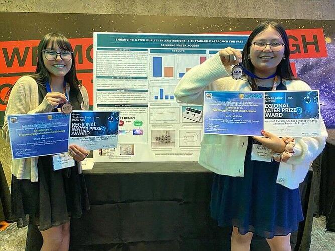 Greyhills Academy girls win big at Arizona science fair | Sports ...