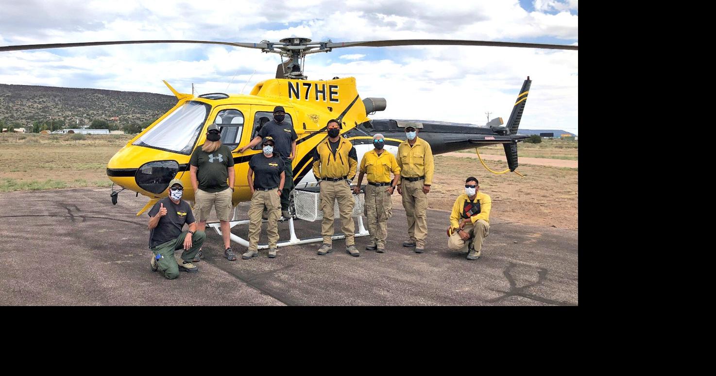 Navajo wildland fire crews lend a hand in New Mexico and Tusayan ...