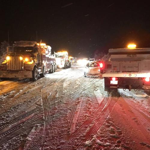 Interstate 40 closed from Ash Fork to Winslow; I-17 northbound closed ...