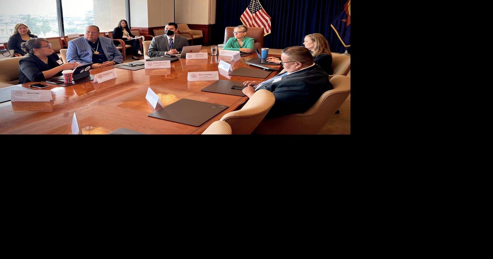 Tribal leaders meet with Arizona Governor Katie Hobbs | News | nhonews.com