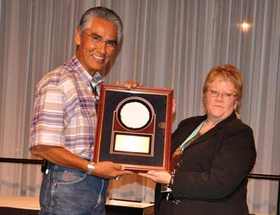 Shirley honored with NNALEA award | Features | nhonews.com
