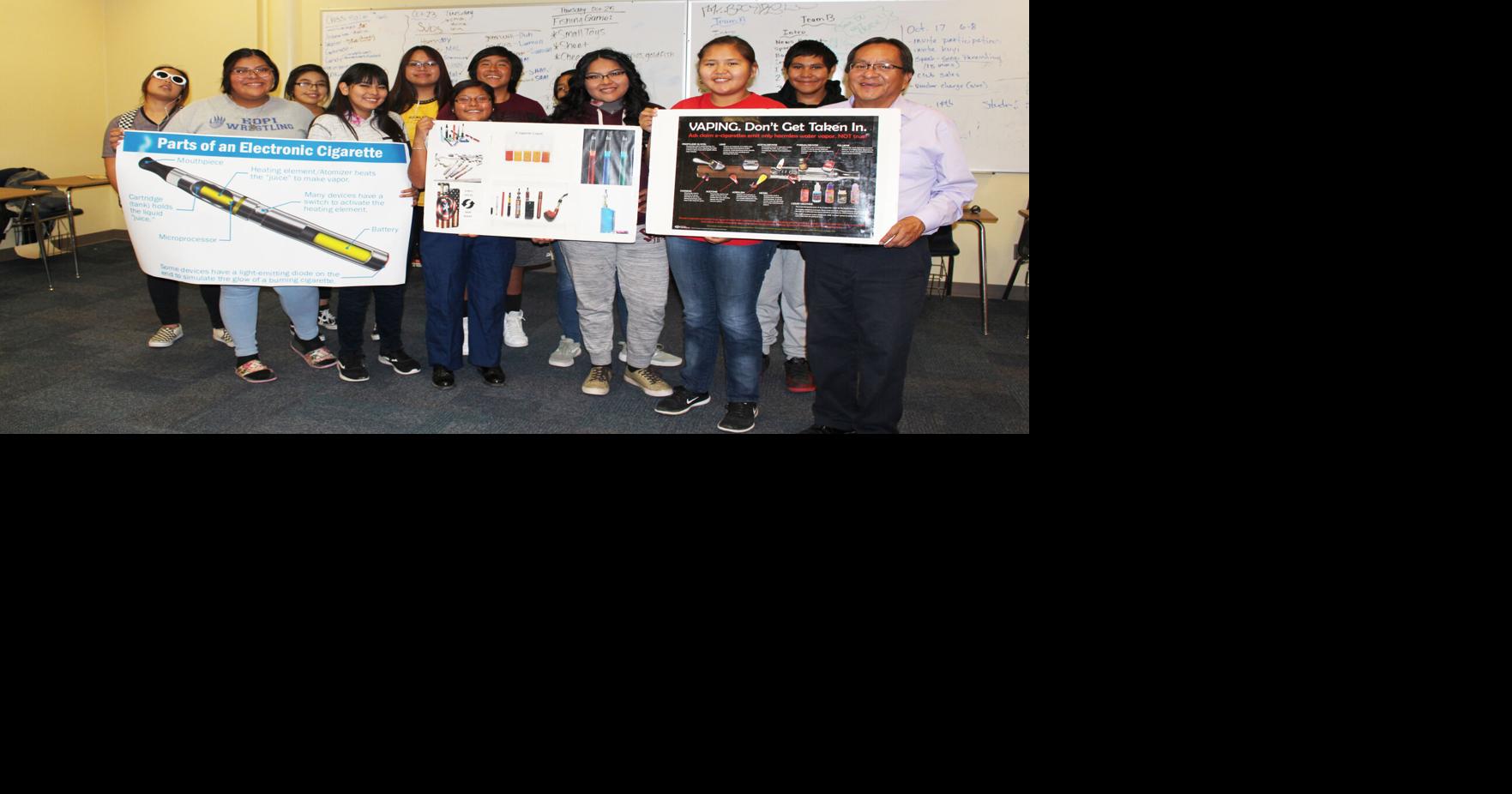 Tobacco prevention program talks dangers of smoking and vaping to Hopi ...