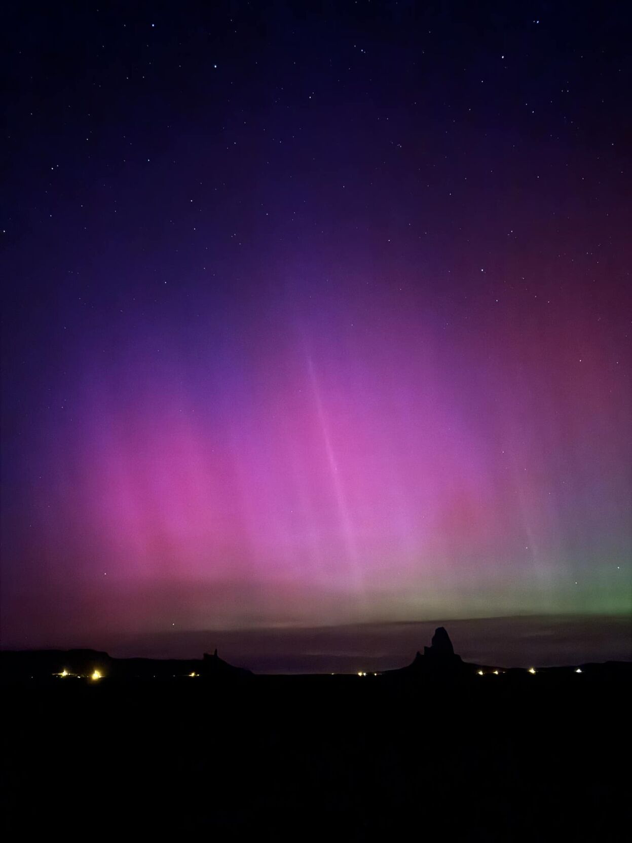 Solar storm puts on brilliant light show across reservation | News ...