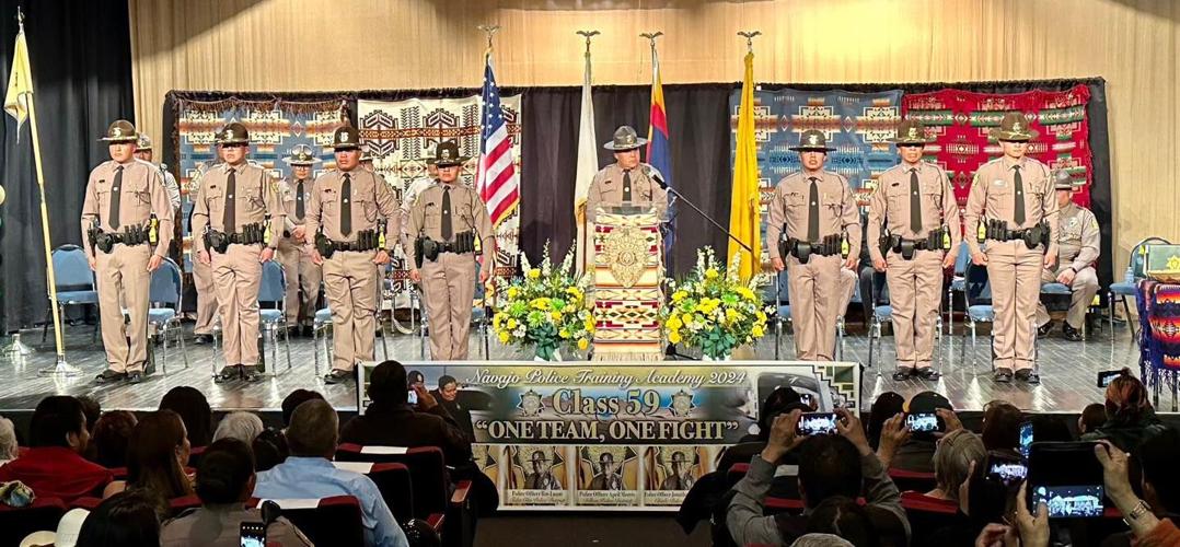 Navajo Nation Police Department Class 59 graduates 7 officers ...