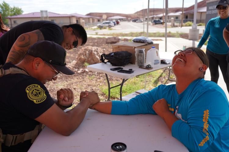 Chinle community turns out for Challenge-A-Cop Fitness event | Sports ...