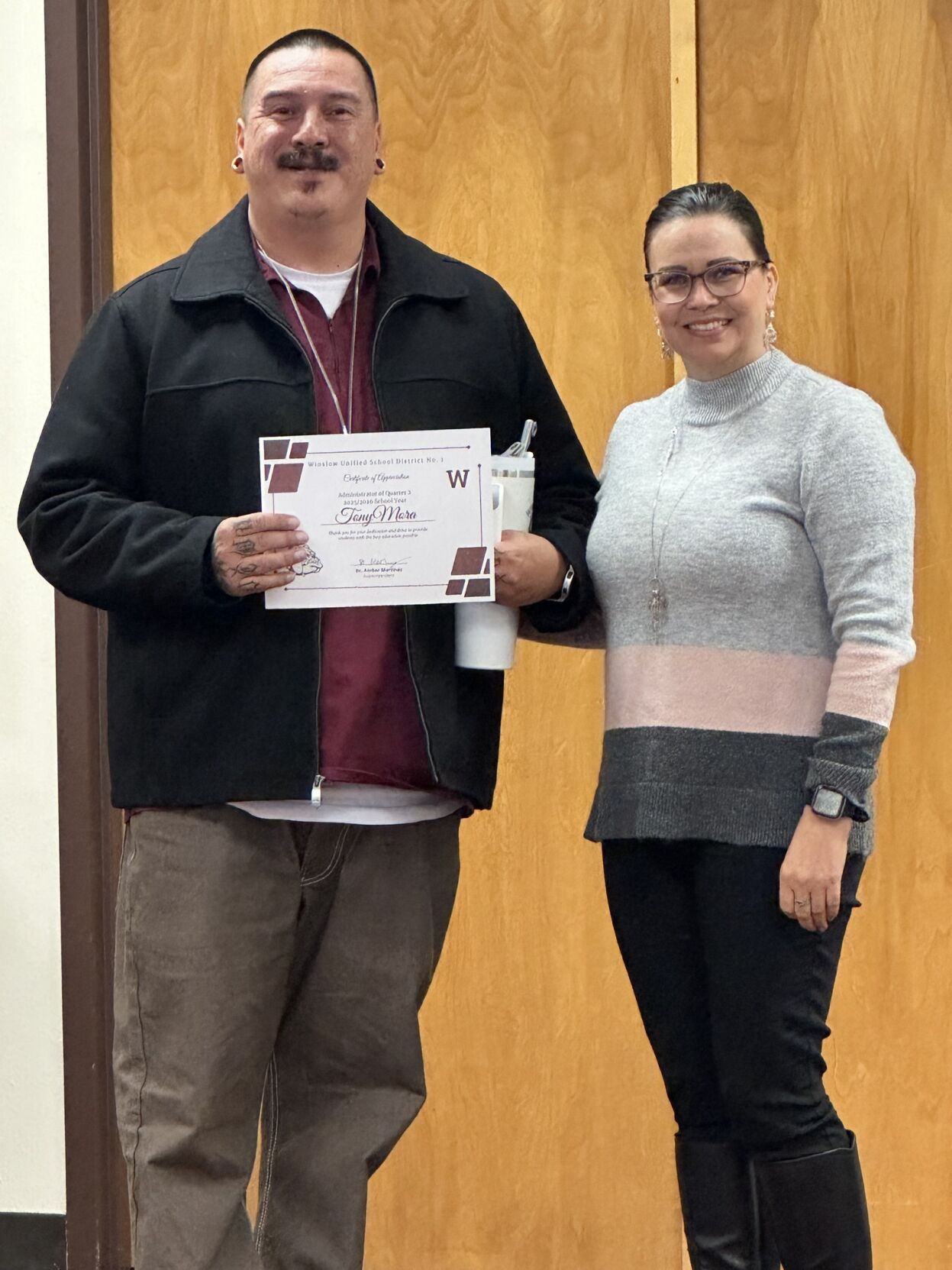 WUSD honors employees at board meeting | News | nhonews.com