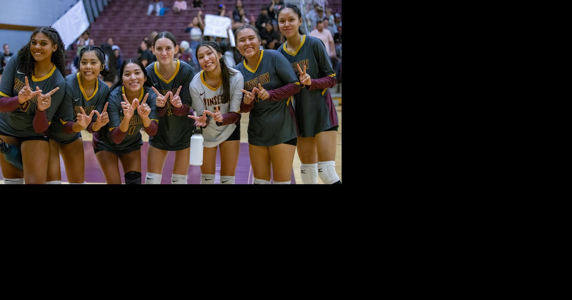 Winslow Bulldogs volleyball defeats Blue Ridge Yellowjackets | Winslow ...