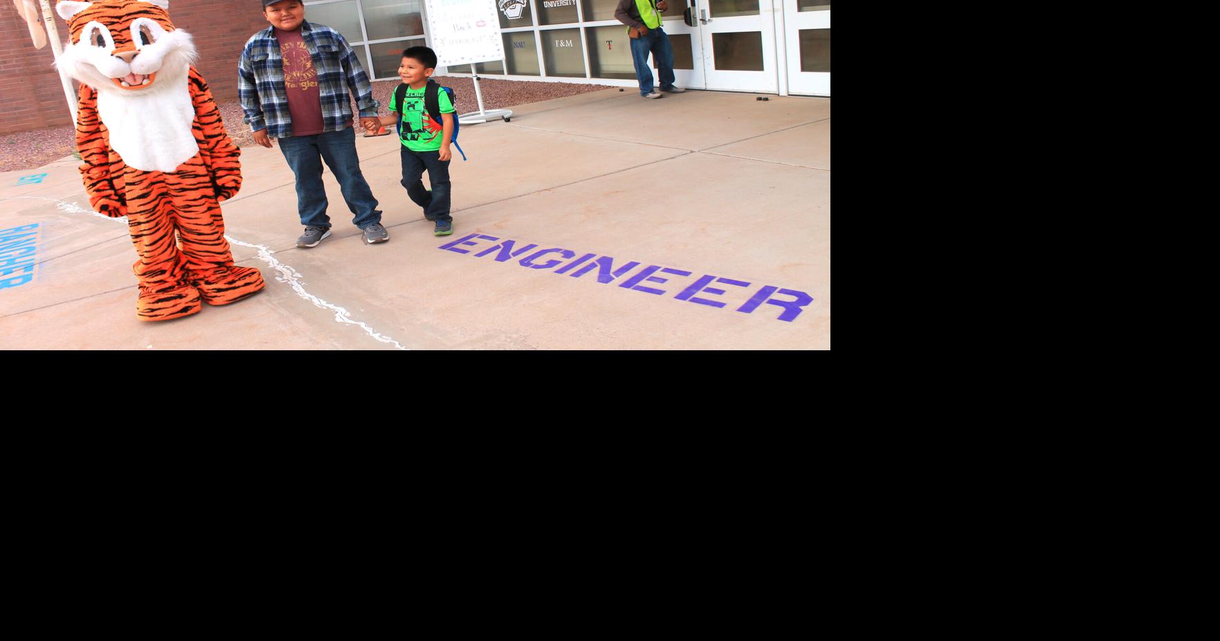 Gearing Up for Greatness: Leupp Elementary School welcomes students ...