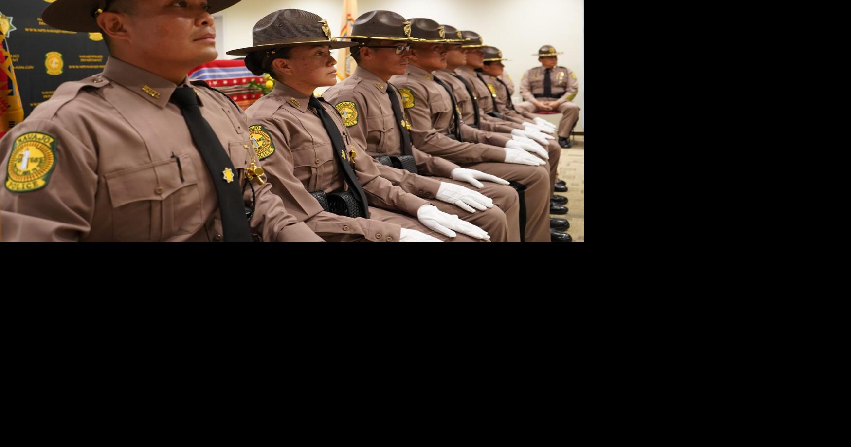 Seven new police officers graduate from Navajo Nation Police Academy ...