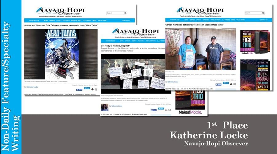 Editorial: Navajo-Hopi Observer editor wins awards | Opinion | nhonews.com