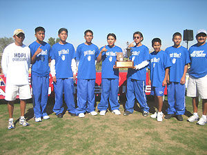 Hopi High cross country completes trifecta | Sports | nhonews.com