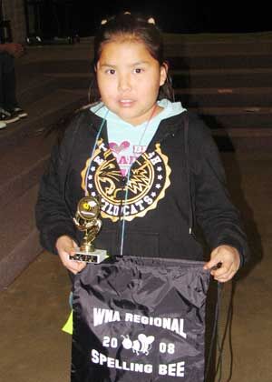 Dzil Libei student wins Western Navajo Agency Spelling Bee | Features ...