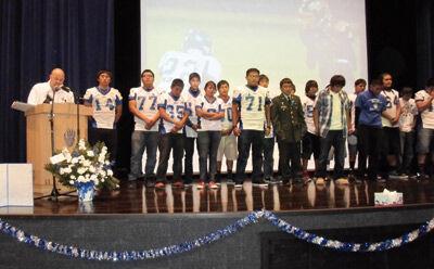 Hundreds honor fallen Hopi High football player at Nov. 13 memorial ...