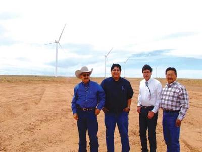 Navajo County officials tour dry lake wind farm | Features | nhonews.com