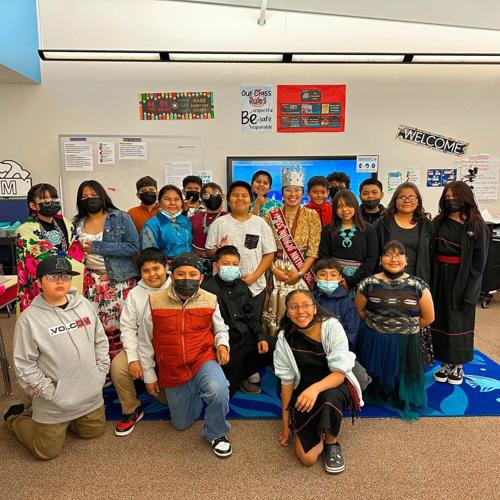 Miss Navajo Amy Begaye visits Tuba City, Fort Wingate schools | Sports ...