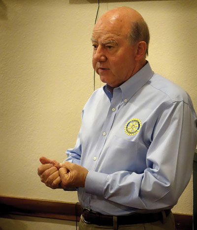 Wayne Rish explains microcredit to Winslow Rotary | Winslow News ...