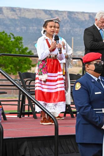 Shandiin Parrish gives keynote at Monument Valley High School ...