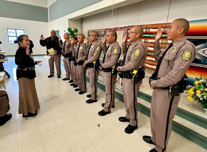 Navajo Nation Police Department Class 59 graduates 7 officers ...