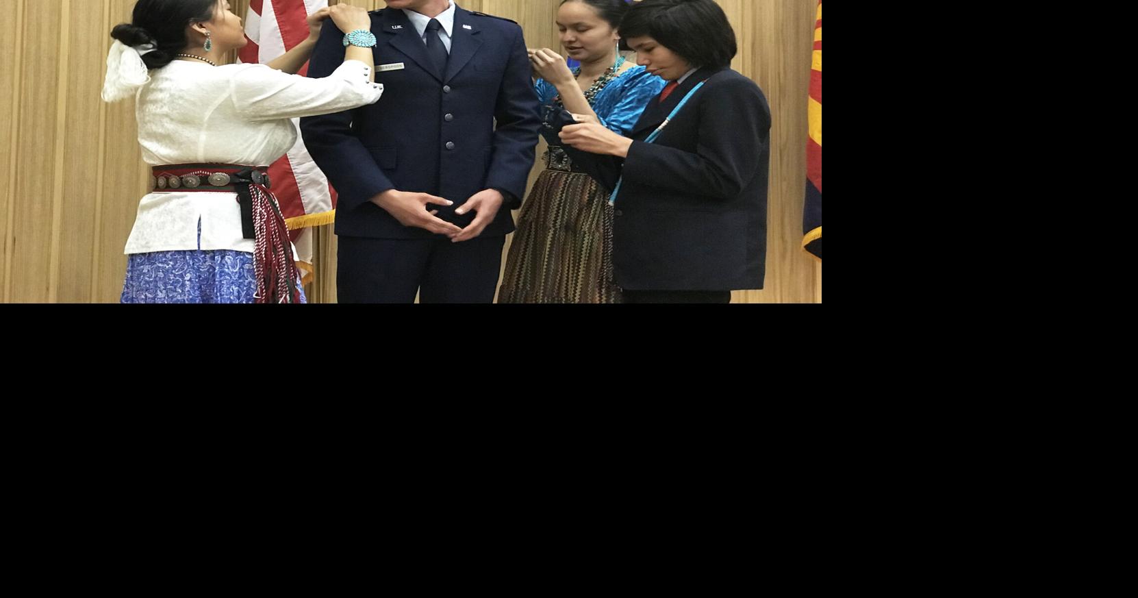 Air Force ROTC commissions Jonathan Witherspoon as second lieutenant ...