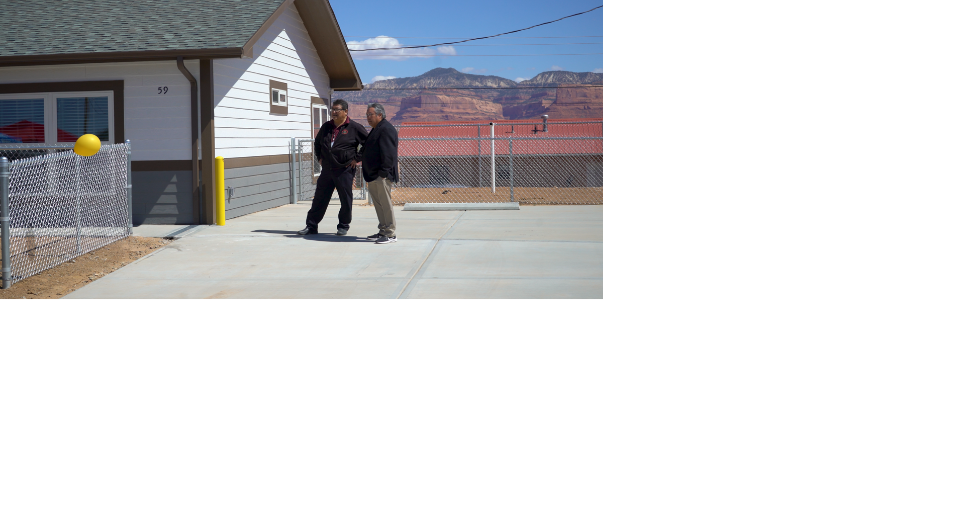 Navajo Housing Authority hosts ribbon-cutting ceremony for Lukachukai ...