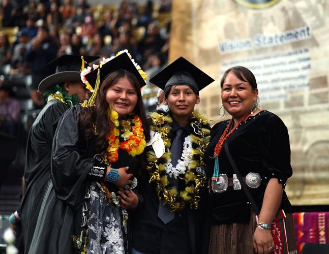 Wildcat spirit fills the Den during 2025 Chinle High School graduation ...