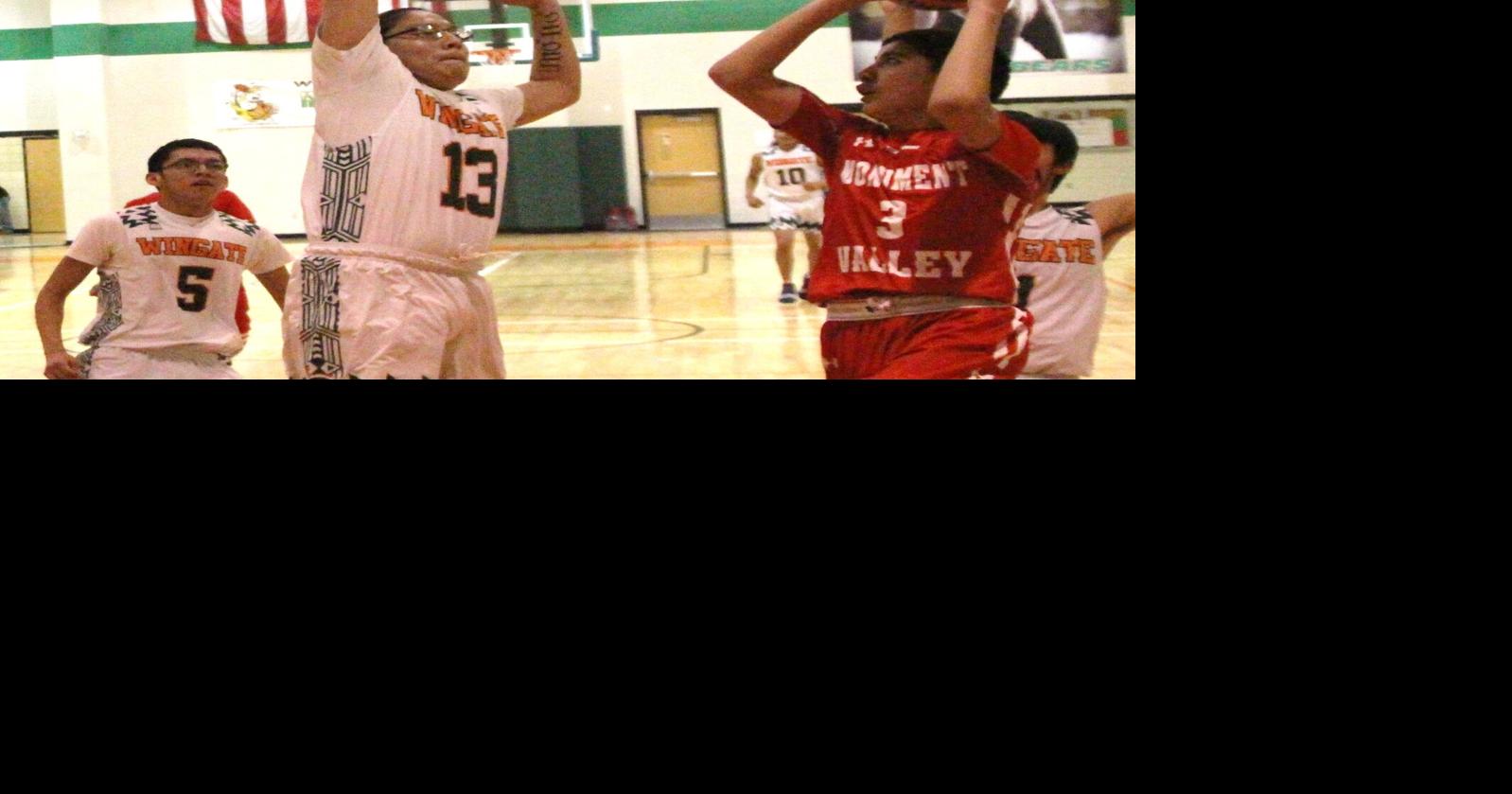 Monument Valley Mustangs boys win over Wingate; Lady Mustangs lose ...