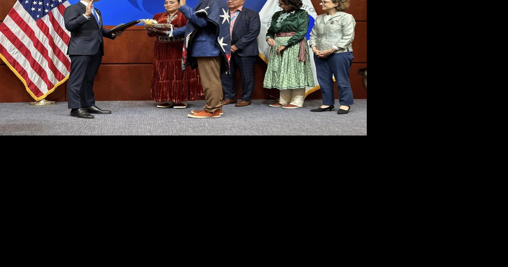 Arlando Teller sworn in as first Assistant Secretary for Tribal Affairs ...