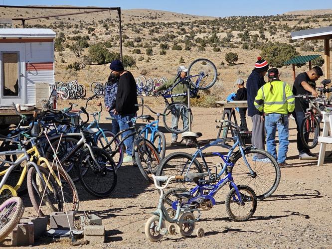 Navajo Yes holds bike exchange at Beclabito church | Features | nhonews.com