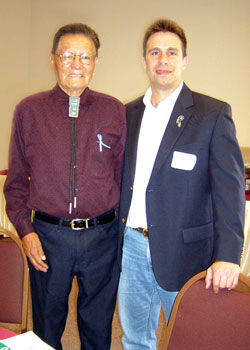 Shanker receives resolution of support from Navajo medicine men and ...