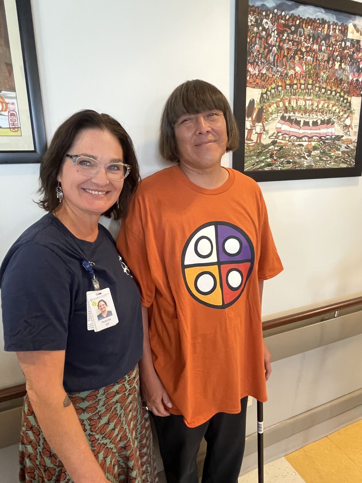 Hopi artist Ahkima Honyumptewa donates paintings to rehab center after ...