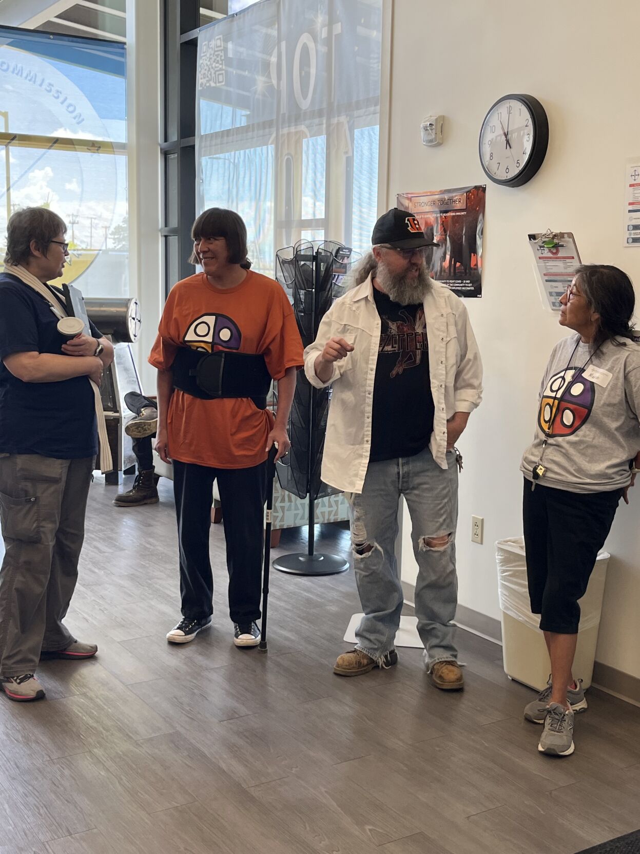 Hopi artist Ahkima Honyumptewa donates paintings to rehab center after ...